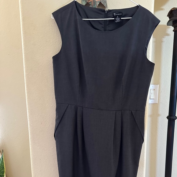 new directions | Dresses | New Directions Gray Sheath Dress | Poshmark